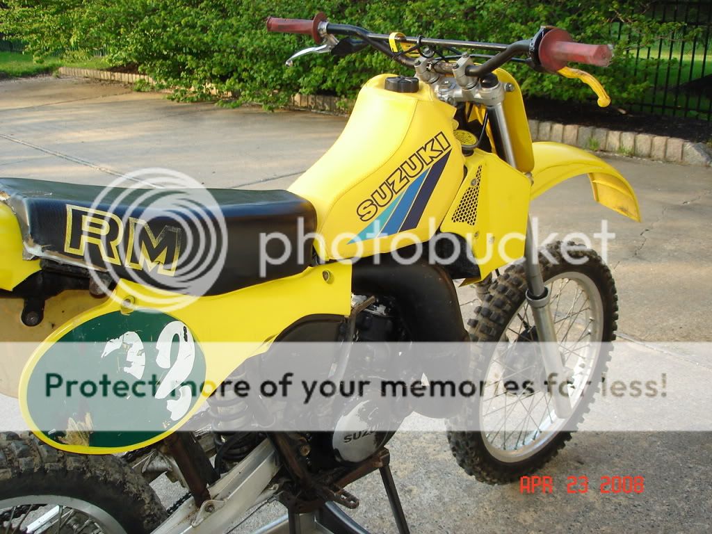 1982 RM250Z Resto Photo Journey - Old School Moto - Motocross Forums ...