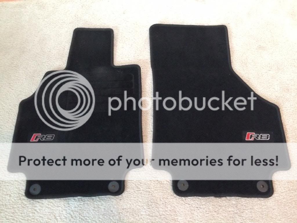 FS: Custom R8 Floor Mats | Audi R8 Forums