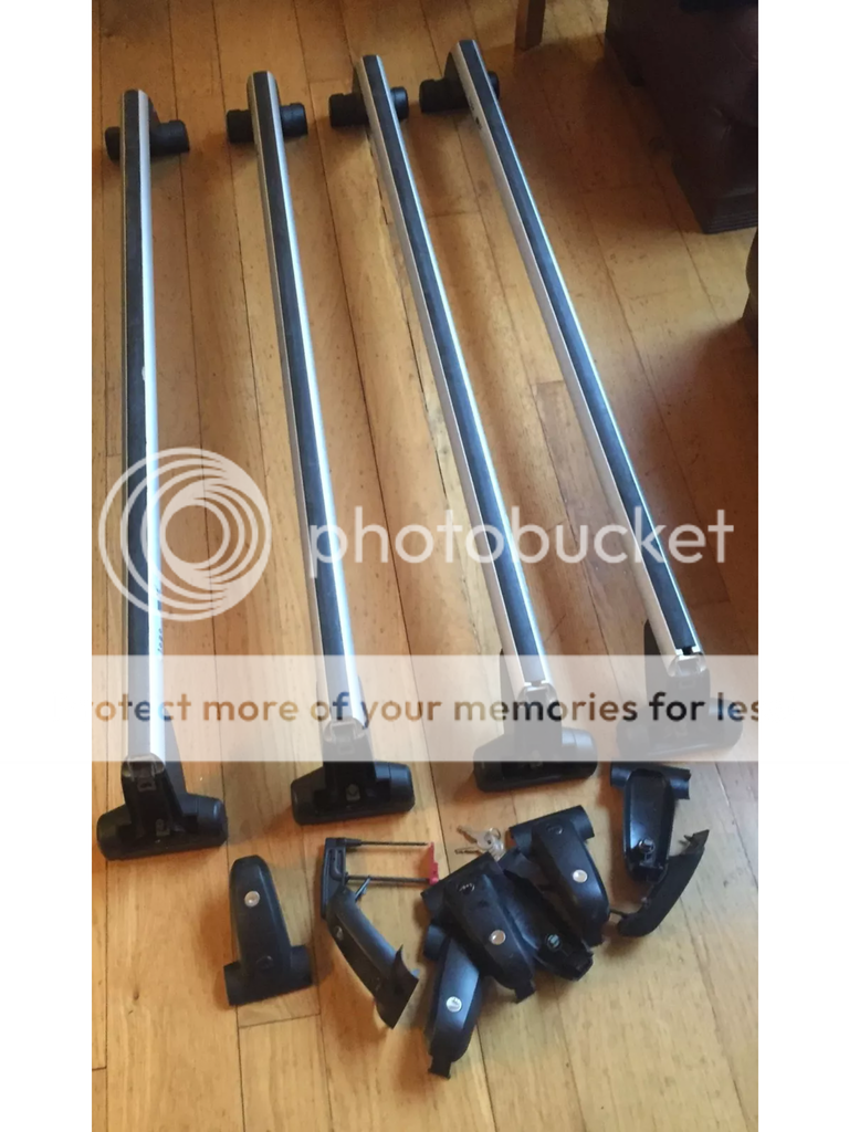 Genuine VW t5 4 bar roof bars rack | VW T4 Forum - VW T5 Forum